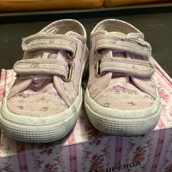 Superga | Shoes | Superga X Loveshackfancy Sneakers Floralprint Size 25 ...